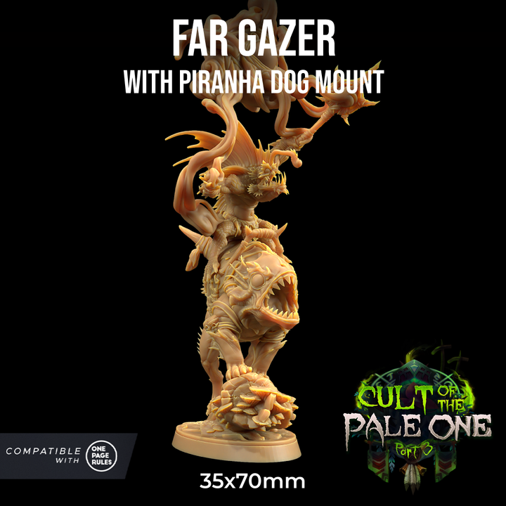 3D Printable Cult of The Pale One Pt. 3 | Soldier Tier | PRESUPPORTED 3D File Logo by The Dragon ...